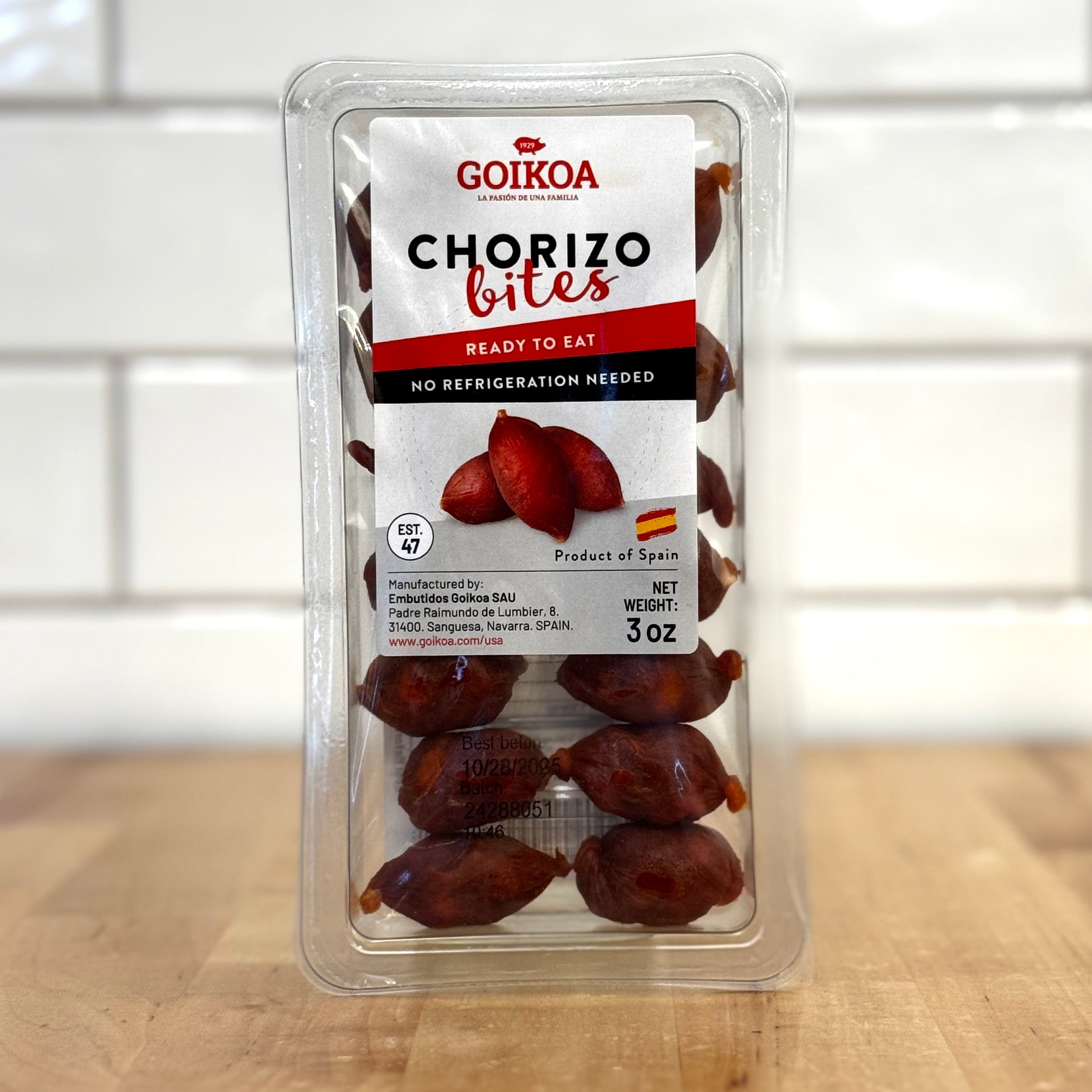 GOIKOA Chorizo Bites – Mercado Central NYC