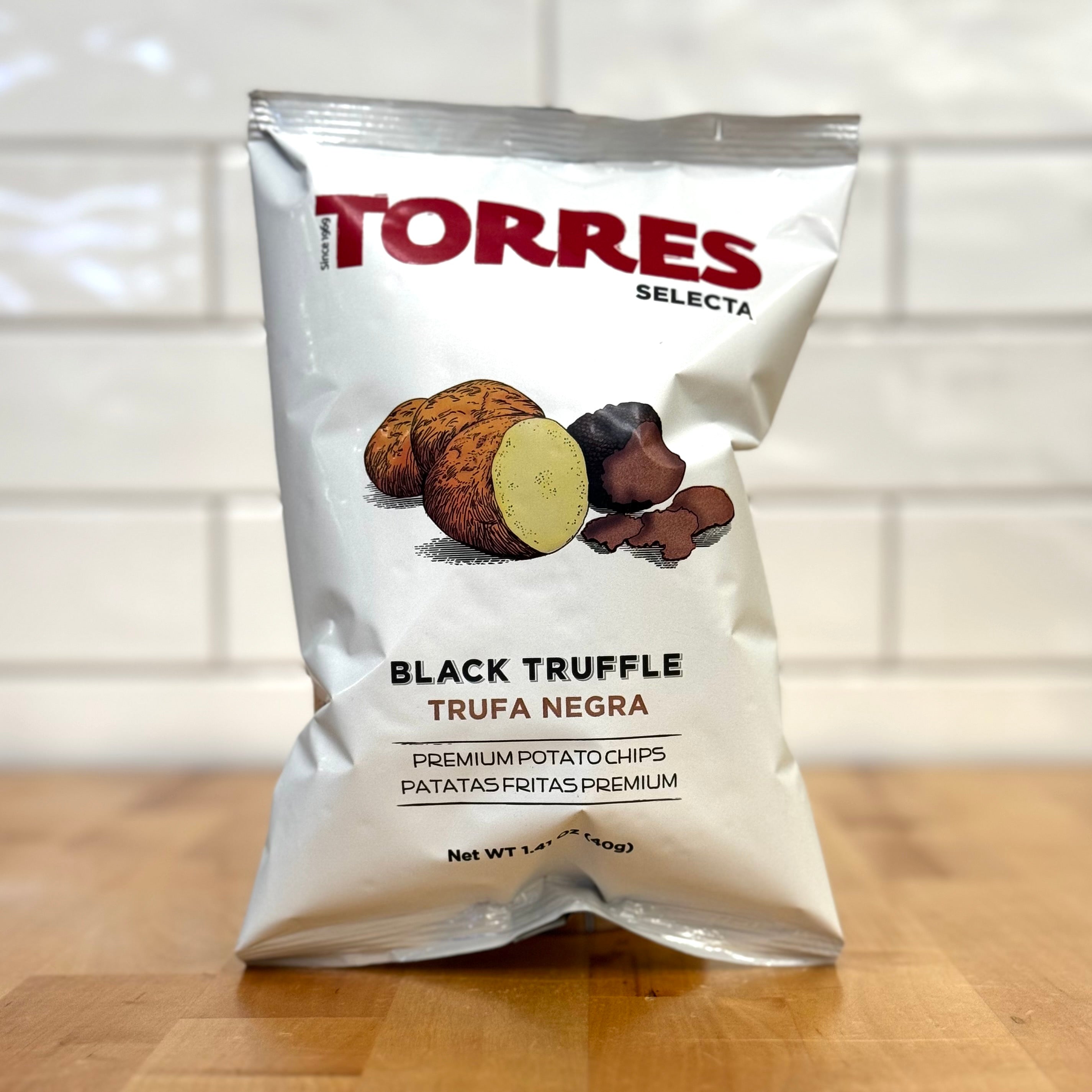 TORRES Black Truffle Chips 40g – Mercado Central NYC
