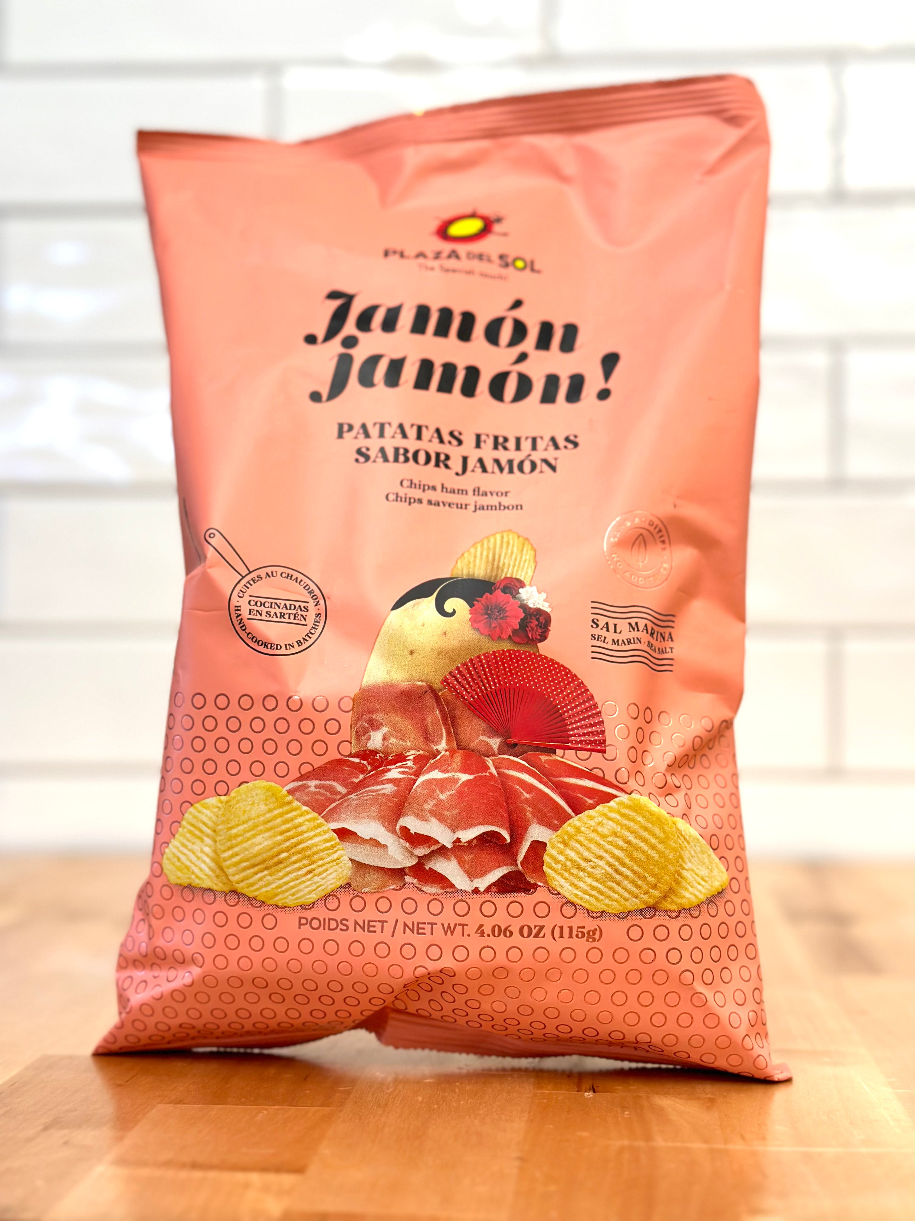 PLAZA DEL SOL ‘Jamón Jamón’ Potato Chips – Mercado Central NYC