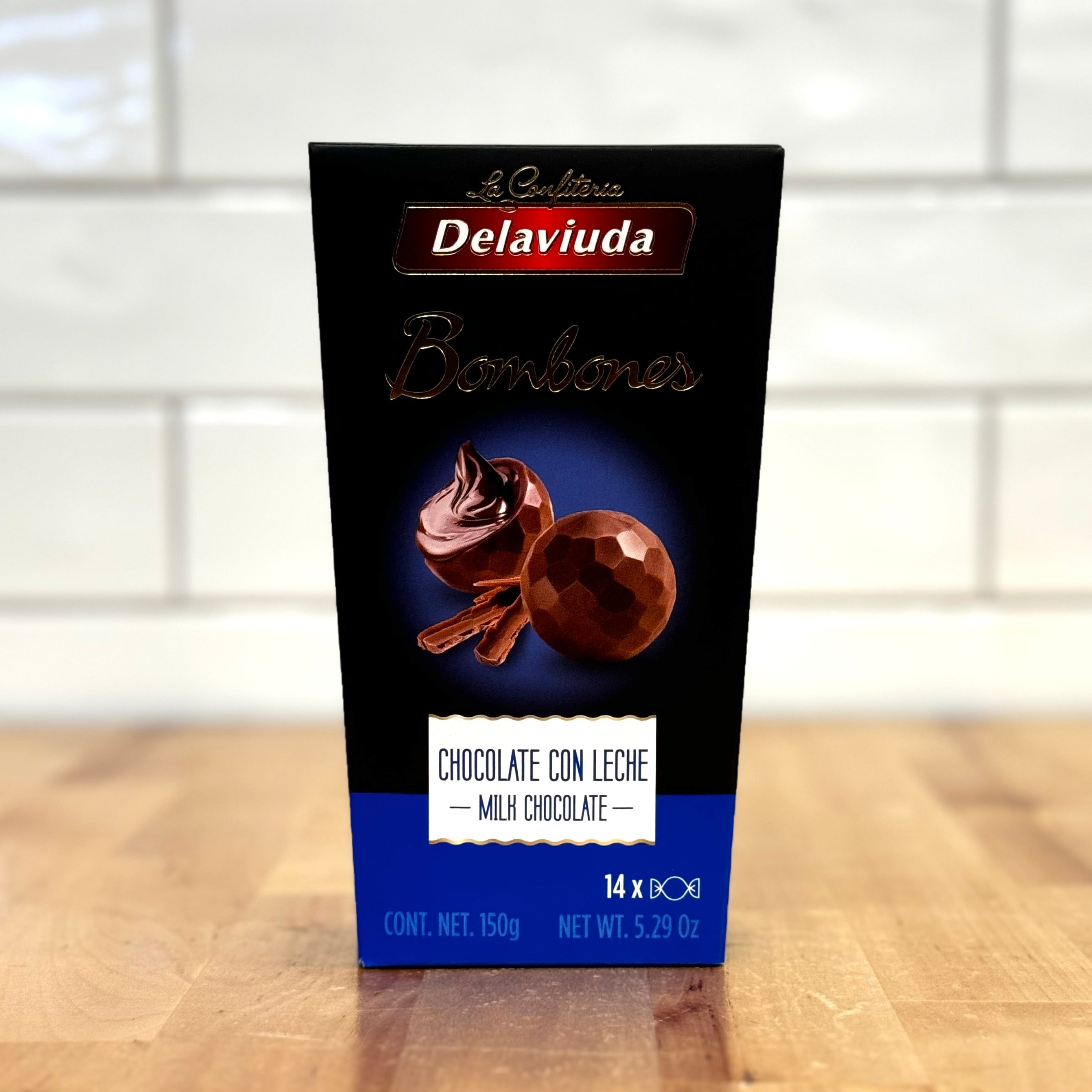 DELAVIUDA Milk Chocolate Bombones 150g – Mercado Central NYC