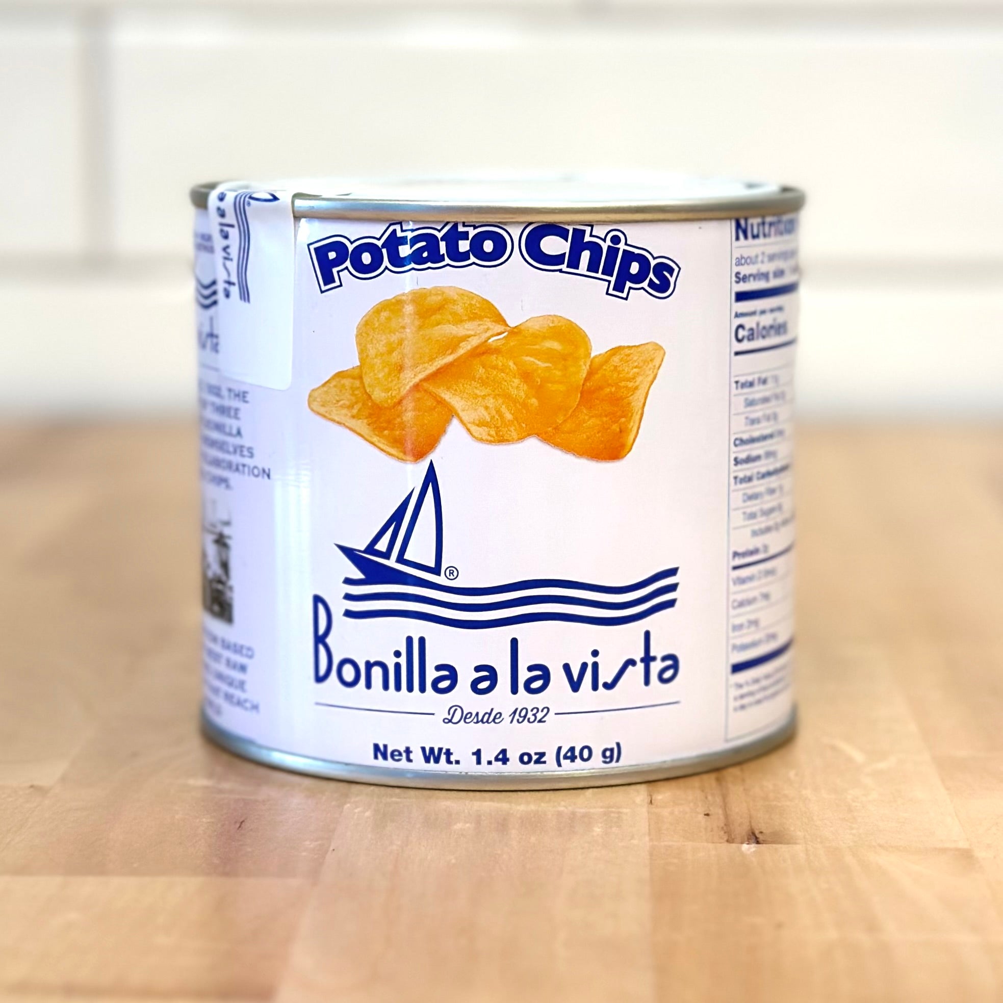 BONILLA A LA VISTA Potato Chips 40g Tin – Mercado Central NYC