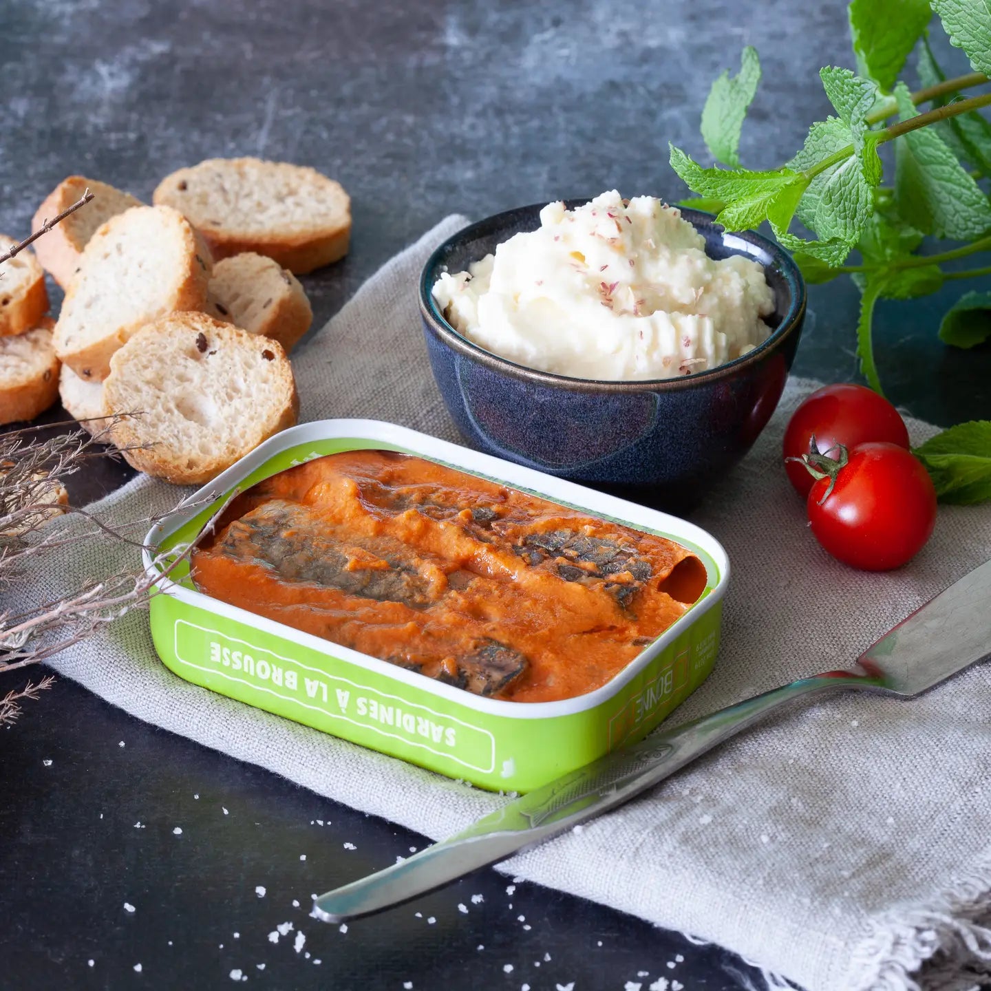 FERRIGNO Sardines in Brousse Cheese and Tomato Sauce – Mercado Central NYC