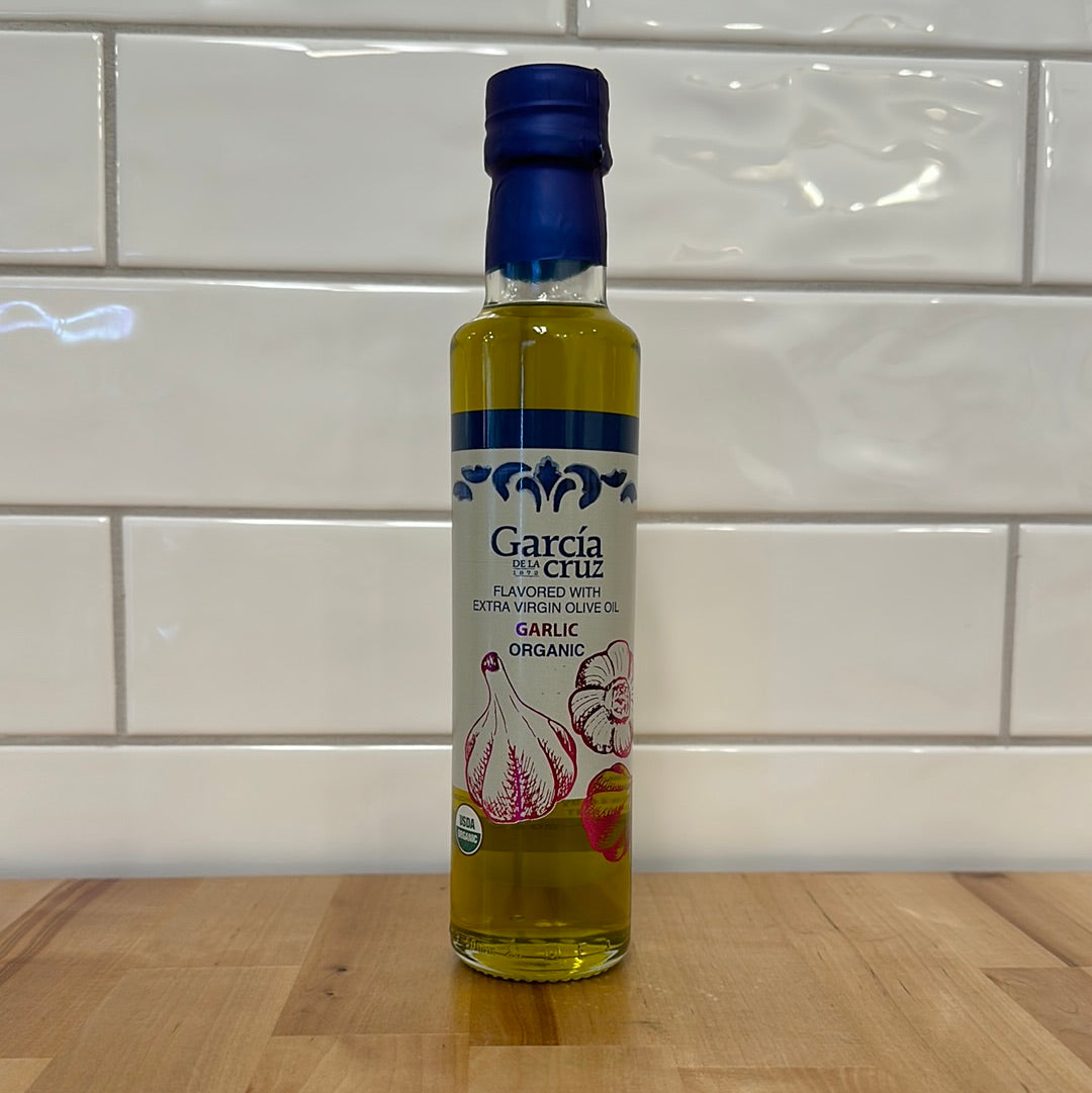 GARCÍA DE LA CRUZ Garlic Flavored Extra Virgin Olive Oil – Mercado ...